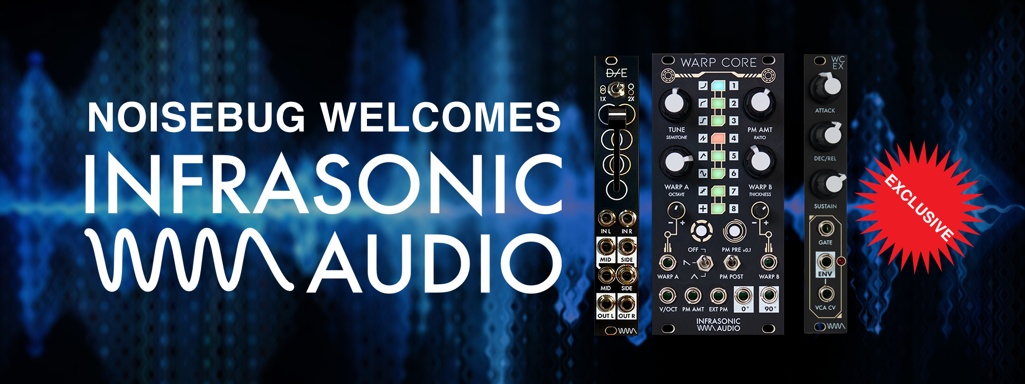 Noisebug: Keyboards, Modular Synthesizers and Drum Machines.